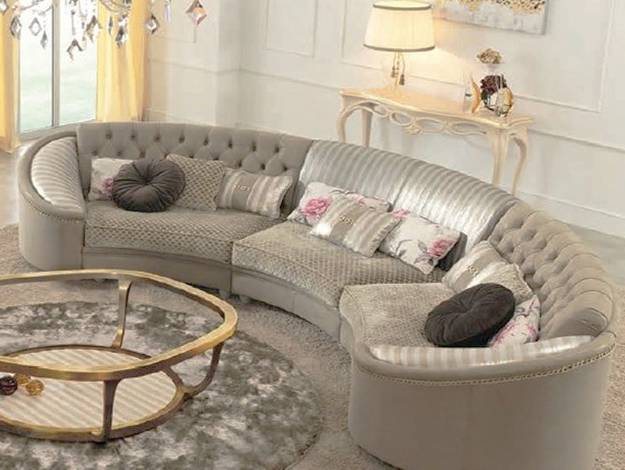 Rounds Space Decor with modern day Round sofa, 25 Furniture Placement ...